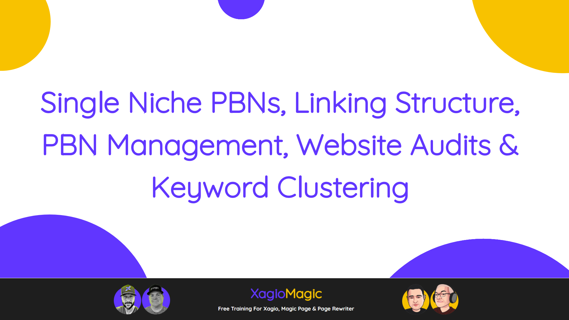 Single Niche PBNs, Linking Structure, Management, Website Audits ...
